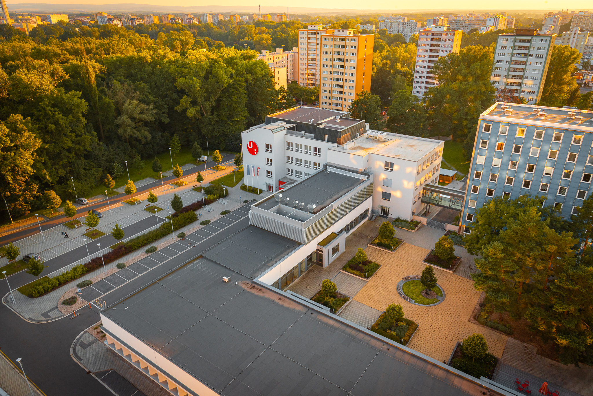 Univerzitní kampus - mapa | Univerzita Pardubice
