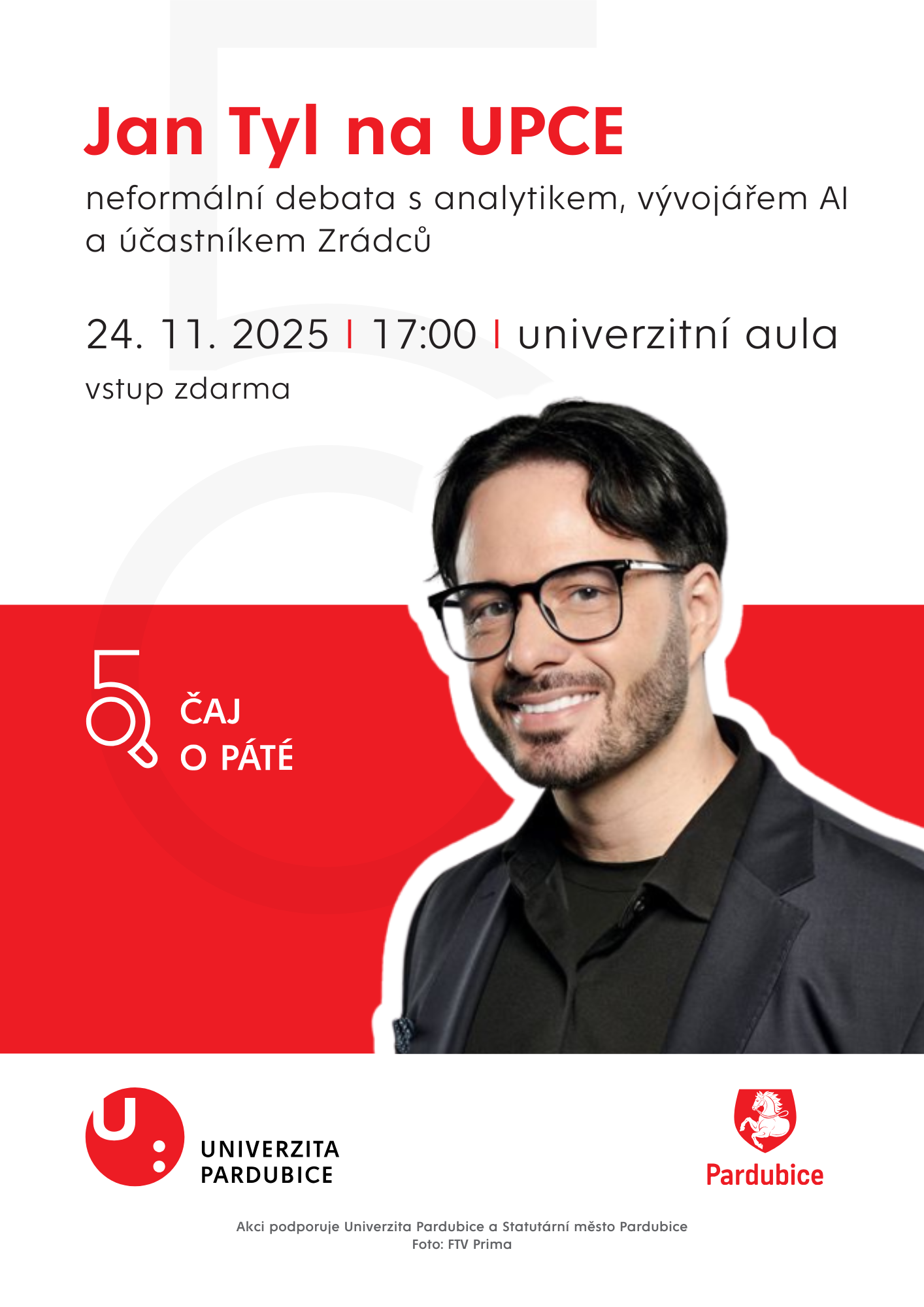 Jan Tyl na UPCE | Univerzita Pardubice